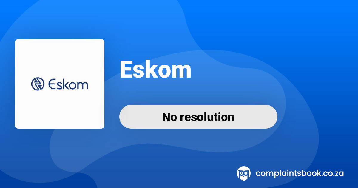 Complaint: Eskom - No response to security refund requests